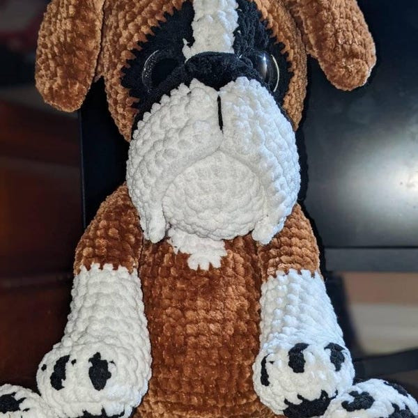 Boxer Crochet Pattern, Crochet Boxer, Boxer, Crochet Pattern, Amigurumi ...