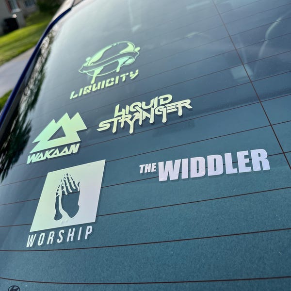 KASKADE DECAL - Multiple Colors & Sizes Including Glow in the Dark ...