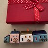 Little Ceramic Houses to Hang Sold Individually Handmade Different ...