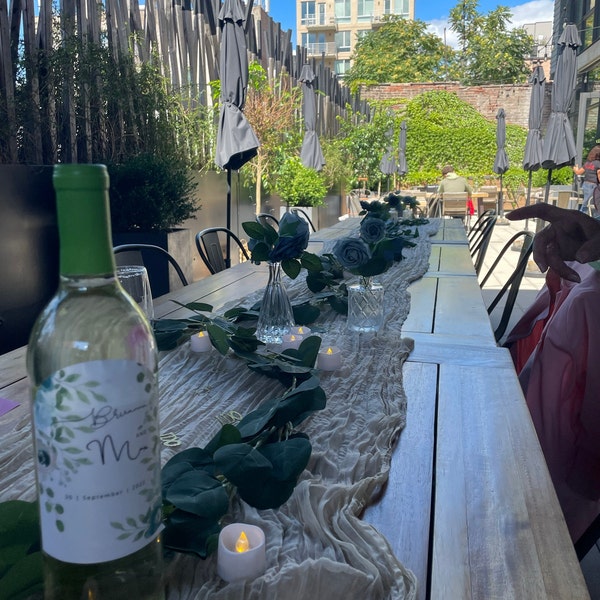 Tropical Table Numbers Template, Wedding Table Number Card Instant ...