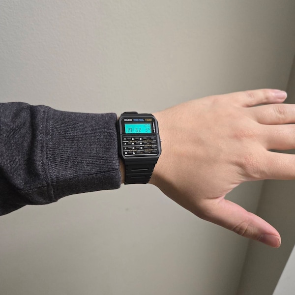 Custom Casio Calculator Watch With Color Screen Mod (pick Your Color ...