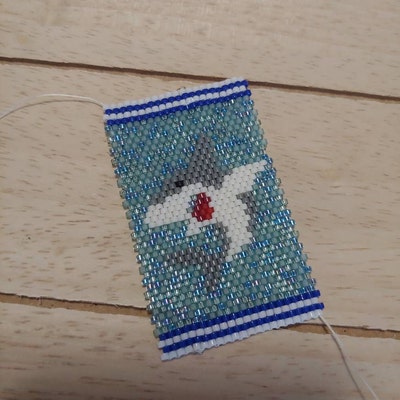 Peacock With Flowers 3D Peyote Star Pattern PFD Bird Floral - Etsy