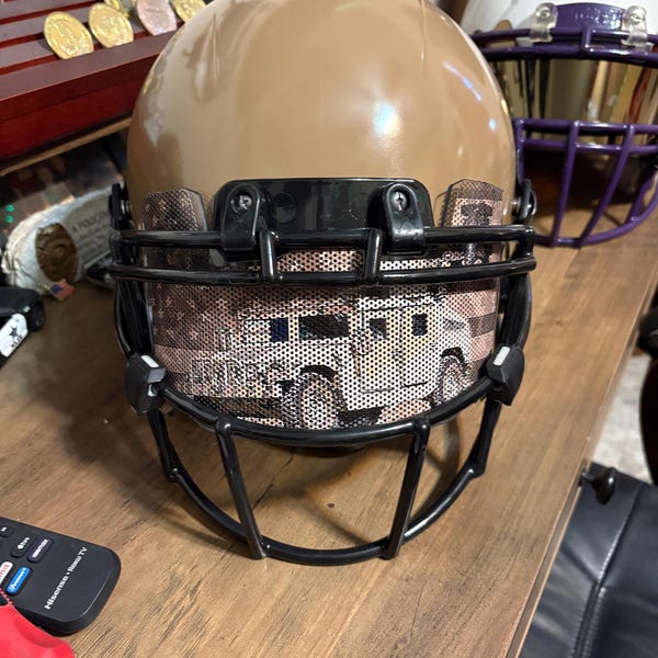 Precision Football Helmet Visor, Mirror Chrome - Etsy