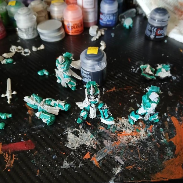 Corrupted Guard Nomads set of 10 Chaos Space Navy Kill Squad Mutant ...