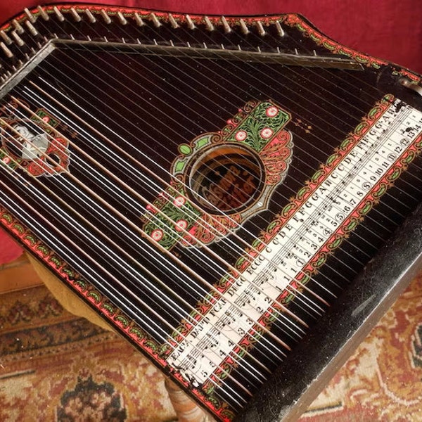 Amerikanische Harpen Zither, AEOL. - Etsy