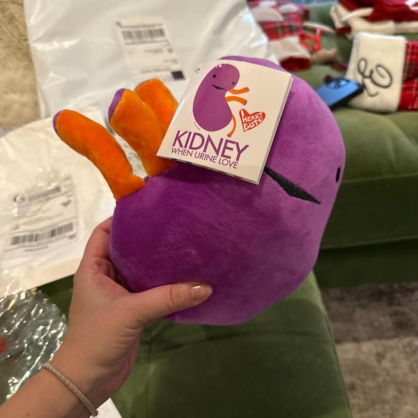 Colon Plushie You Move Me I Heart Guts | Organ Stuffed Toy Pillow ...