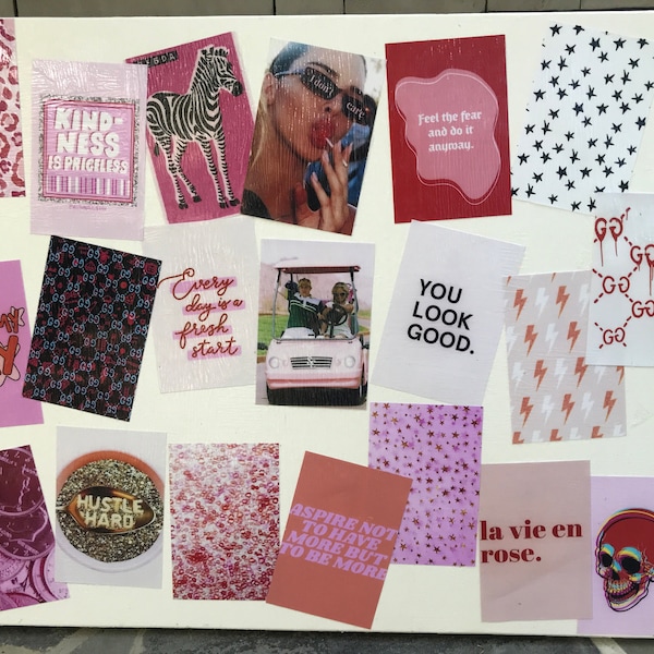 Custom Block Letter Canvas, Dorm Room Decor, Custom Wall Decor, College ...