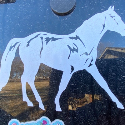 Mule Head Decal Donkey Contour Cut Vinyl Decal Equestrian Car - Etsy