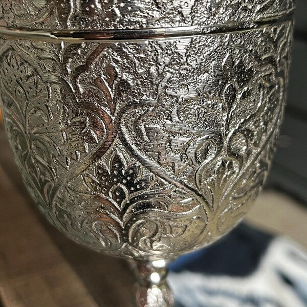 Handmade Brass Goblet for Communion Gold Chalice Cup Arthur King ...