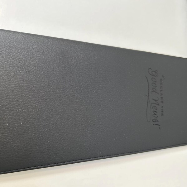 JW Leather Bible Cover New World Translation. Can Be Personalised ...