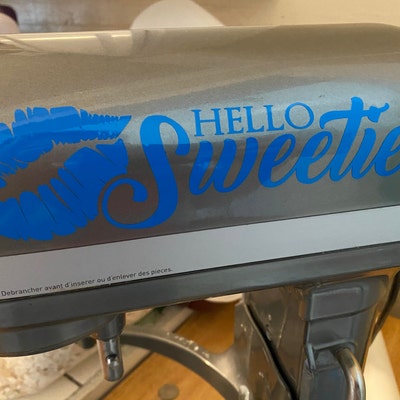 Hello Sweetie Phone Booth Sci-fi Inspired Decal Set for Large Stand ...