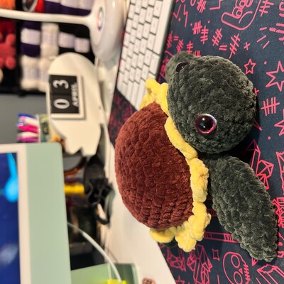 Crochet Pancake Turtle PATTERN, Crochet Turtle Pattern, Crochet Pancake ...