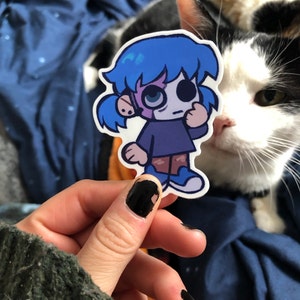 Sally Face Vinyl Sticker Matte 2.75 - Etsy