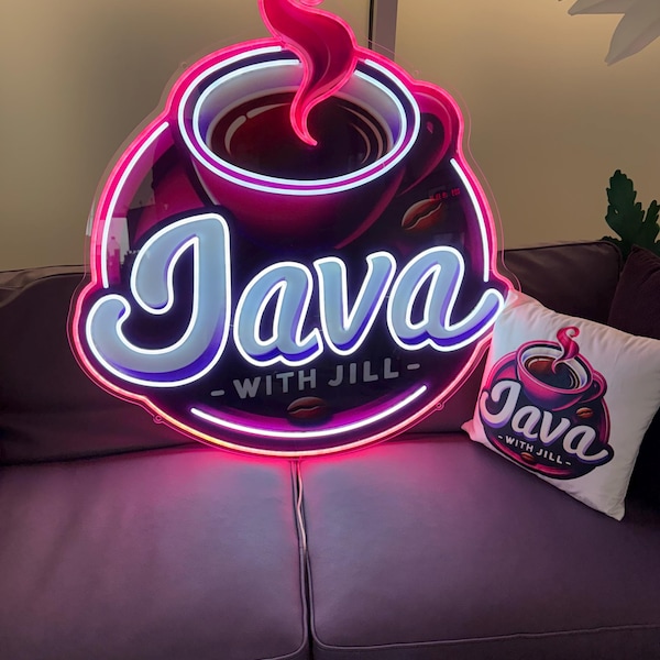 Wolf Neon Sign Wolf Led Sign Custom Wolf Sign Wolf and Moon Neon Wolf ...