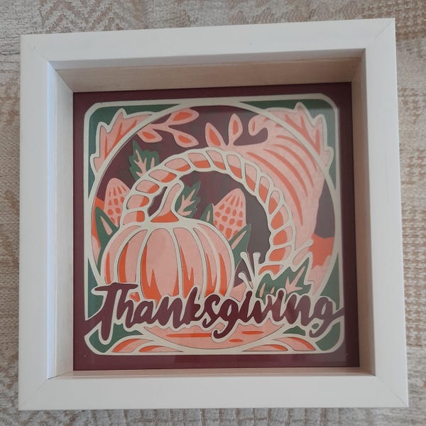 Solar System 3D Shadow Box SVG, Layered Space With Moon and Sun Scene ...