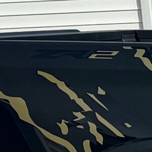 Z60 High Performance Decals Sticker Fiber Carbono Silverado Truck set ...