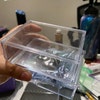 6pieces 57mmx40mmx20mmheight Rectangle Clear Plastic Box,transparent Ps ...