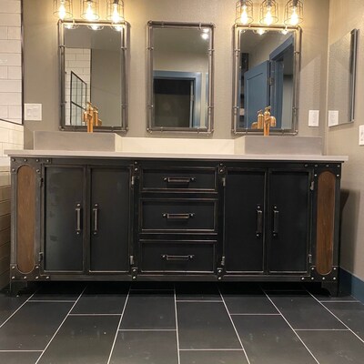 Anvil Bar & Beverage Cabinet With Drawers Liquor Beverage - Etsy