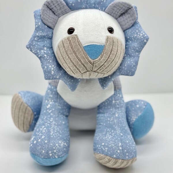 Personalized Keepsake Memory Soft Lion Toy,custom Teddy Bear ,keepsake ...