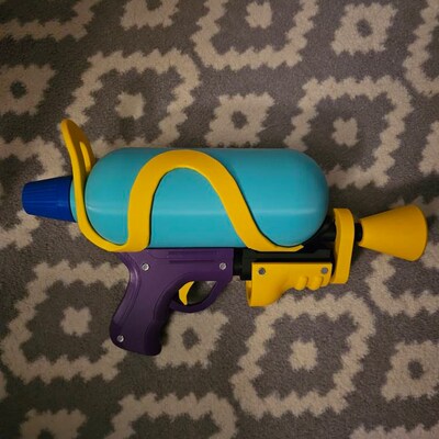 E-liter 4K From Splatoon 3D Printed - Etsy