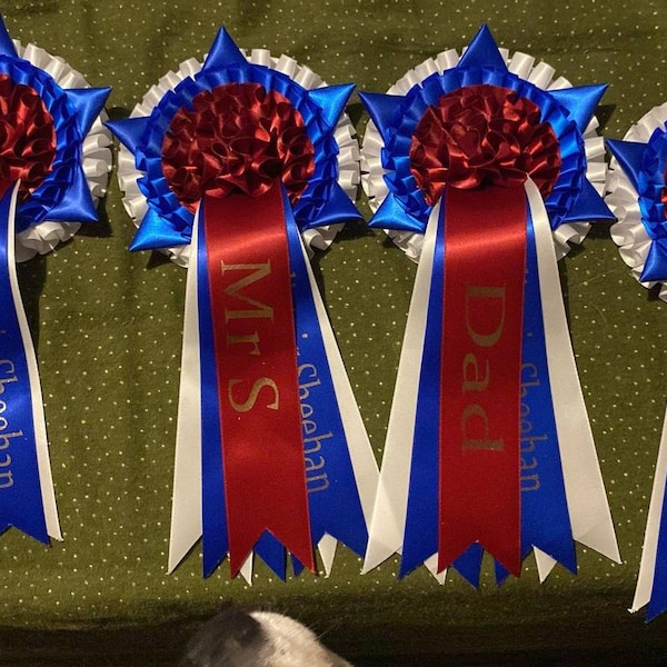 Individual Rosettes - Etsy UK