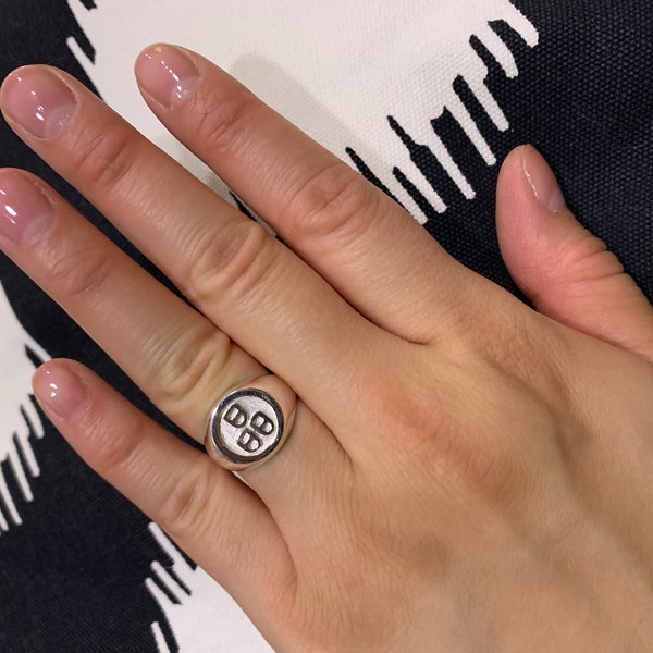 Personalized Chinese Signet Ring | Made-to-order | Handcrafted 925 ...