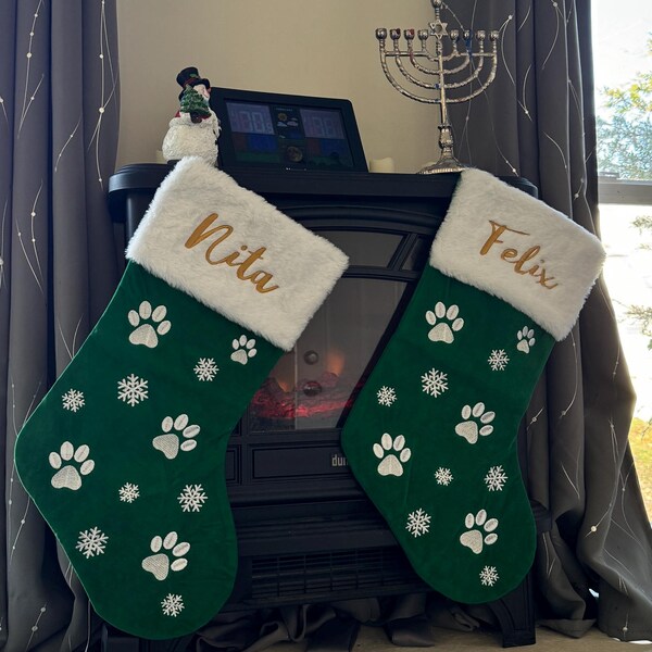 Personalized Christmas Stockings, Custom Christmas Stocking ...