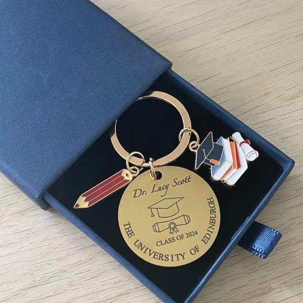 Custom Graduation Brooch, Graduation Gifts, Personalised Graduation ...