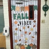 Classroom Door Decor, Fall Vibes, Hello Fall, Bulletin Board, Easy ...
