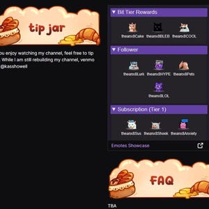 BIG BREAD BUNDLE 1 | 32 Fun Toast and Bread Emotes for Twitch and ...