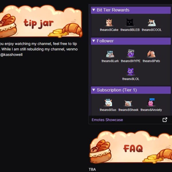 BREAD EMOTES Version 3 | 9 + 4 Fun Toast and Bread Emotes for Twitch ...