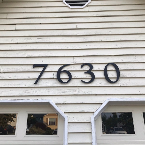 12 Inch ROMAN House Numbers Letters - Etsy