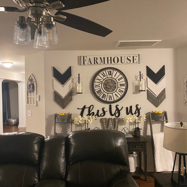 Rustic Farmhouse Sign / Huge Farmhouse Sign / Large Farmhouse Sign ...