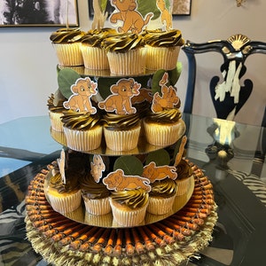 3 Tier Baby Lion King Simba Diaper Cake Party Decoration - Etsy