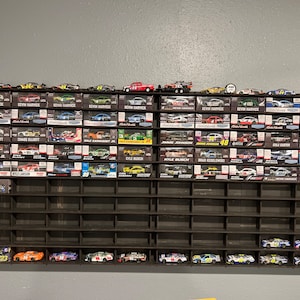 Old Black Toy Car Display Case for 100carsmatchbox Car Storagetoy Car ...
