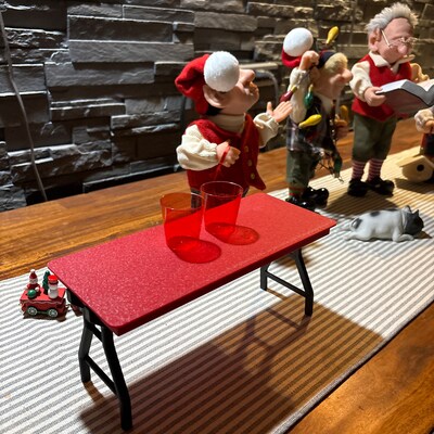 1:6 Scale Folding Table 3D Printed Miniature Prop Action Figure Doll ...