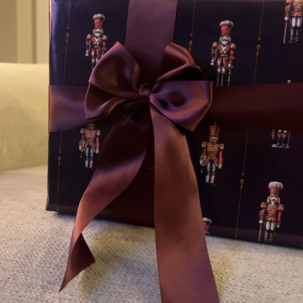 Nutcracker Wrapping Paper Holiday Gift Wrap Nutcracker Gift Wrap ...