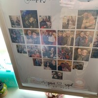 Buy Photo Collage Template in Diamond Shape Personalized Gift Online in ...