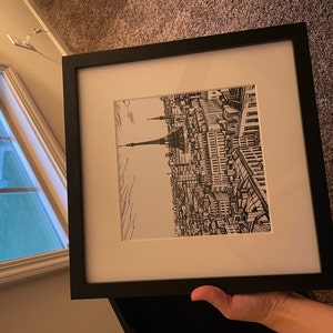 Tampa Bay Minimalist Art Print Tampa Bay Minimalist Art Sketch Florida ...