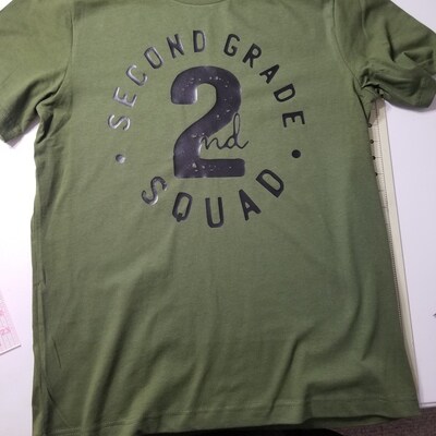 2nd Grade Squad Teacher Svg Second Grade Svg Grunge - Etsy