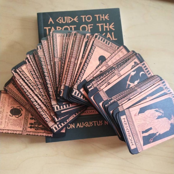 Delphic Oracle Cards Temple of Apollo Delphi Pythia Message Self Knowledge Greek Mythology Tarot ...