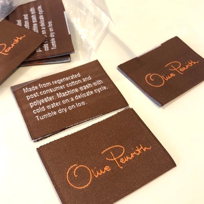 Custom Woven Labels Clothing Brand Logo Labels - Etsy