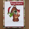 Christmas Digital Stamps,digital Stamps,christmas Bear Digital Stamps ...