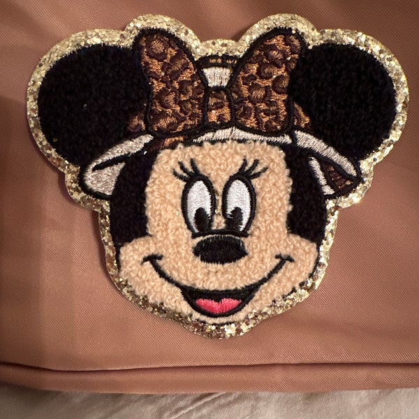 Cheetah Mickey Patch Cheetah Minnie Patch. Safari Minnie Patch. Animal ...