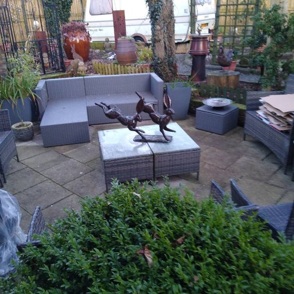 Metal Pheasant Garden Ornament Sculpture Art Handmade Recycled Metal ...