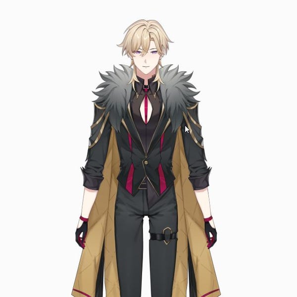 Custom Anime Vtuber Live2d Model | Character Design Commission - Etsy