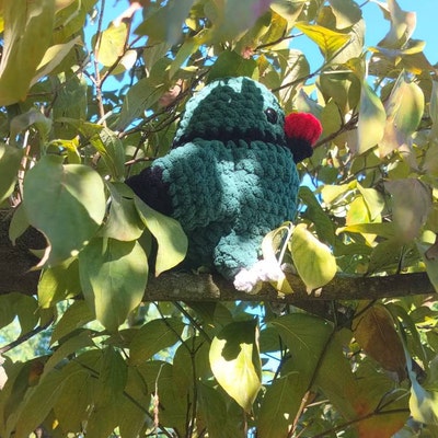 PATTERN/INSTRUCTIONS Scarlet Macaw Pattern, Bird Crochet Pattern ...