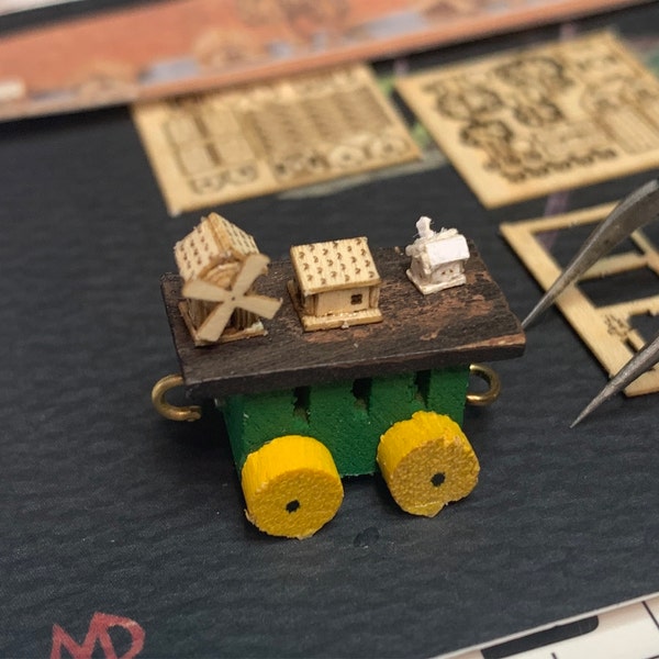 4000 Scale, Houses, KIT, Trains, Horses, Cows, Dollhouse, Nano, Tiny ...