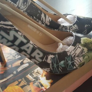 Custom INCREDIBLE HULK Inspired Comic Book Heels / Shoes | Etsy