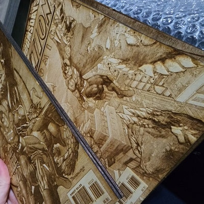 Marvel X-men Laser Engraved Comic Book Cover Art Set of 4 - Etsy